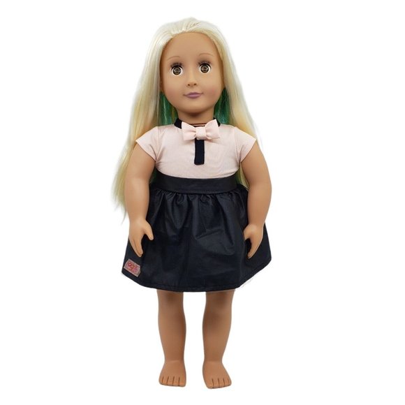 Our Generation | Toys | Our Generation Amya Deco Doll Blonde Green Hair ...